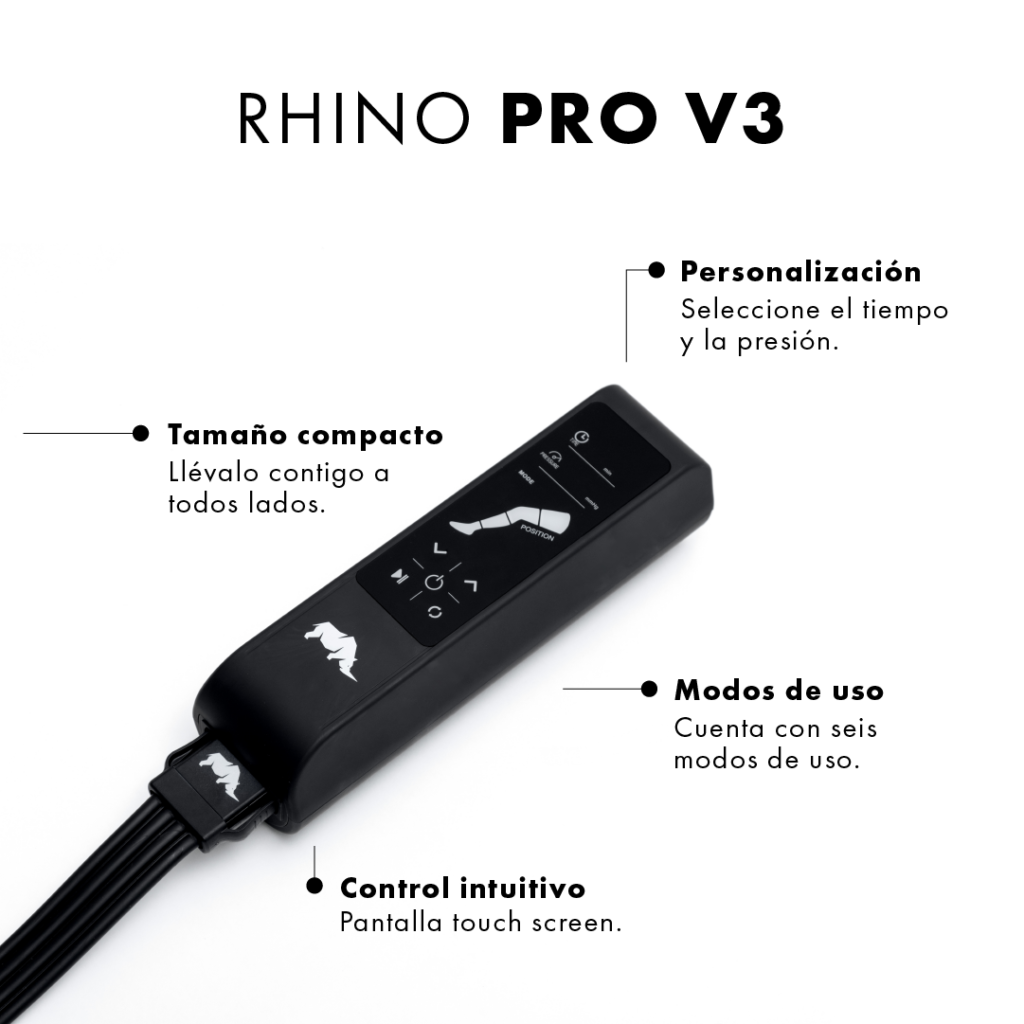 RHINO PRO V3 - RHINO PERFORMANCE- Especialistas en recuperación muscular