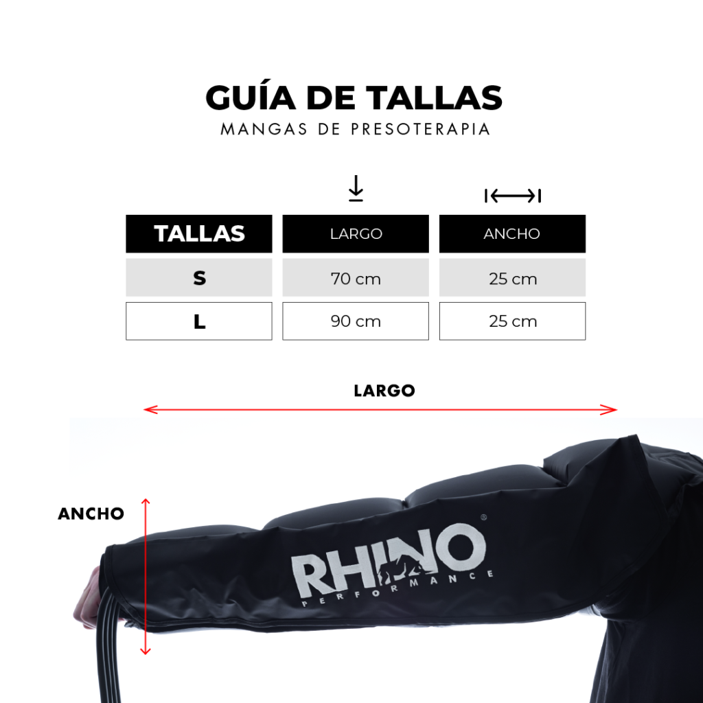 Rhino Performance - Botas de presoterapia
